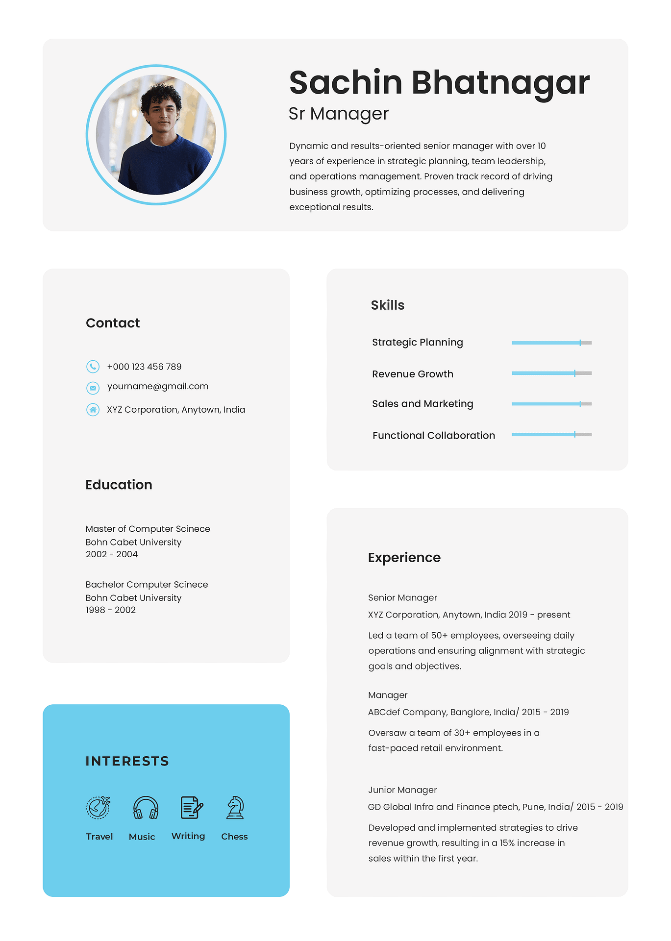 The Ultimate Proffessional Resume Builder | Create Resume in Minutes ...